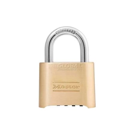 Master Lock Master Lock No 175 Bottom Resettable Combination Padlocks, PK6 175 | Zoro
